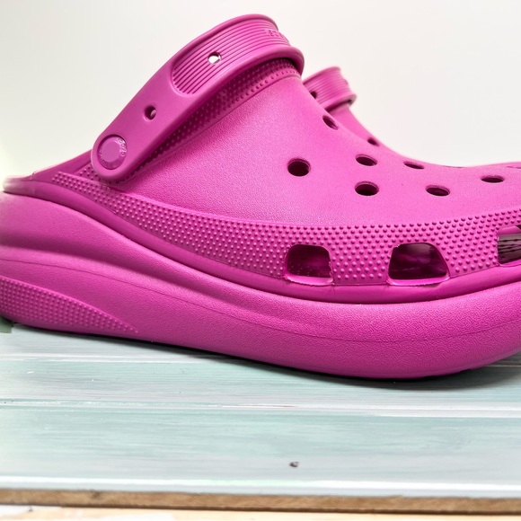 CROCS | Shoes | Crocs Mens Platform Pink Crush Clogs New With Tags ...